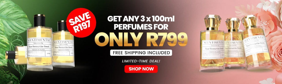 Build Your Own 3 x 50ml Fragrance Box (NOT BOGO) - Scentimental SA